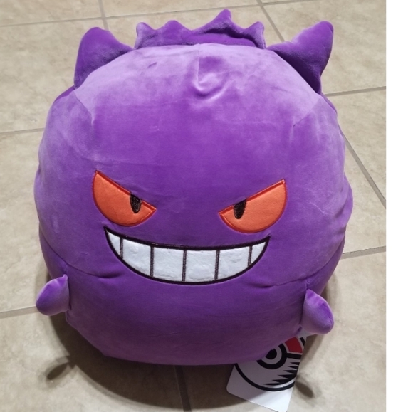 Pokemon | Toys | Pokemon Gengar Large Microbead 5 Inch Plush | Poshmark